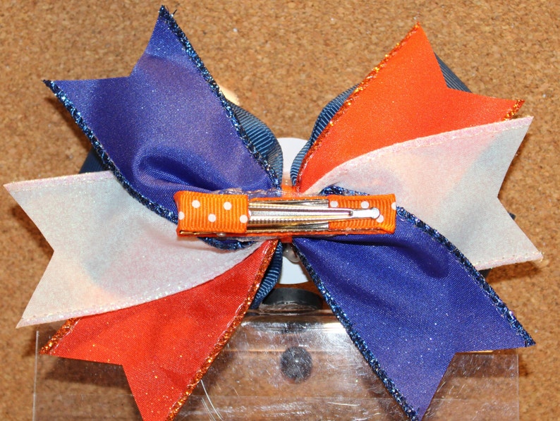 Handmade Houston Astros Hair Bow - Etsy