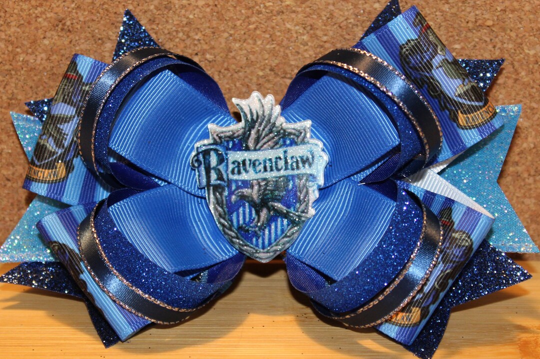 Handmade Wizard School Houses Hair Bow - Etsy