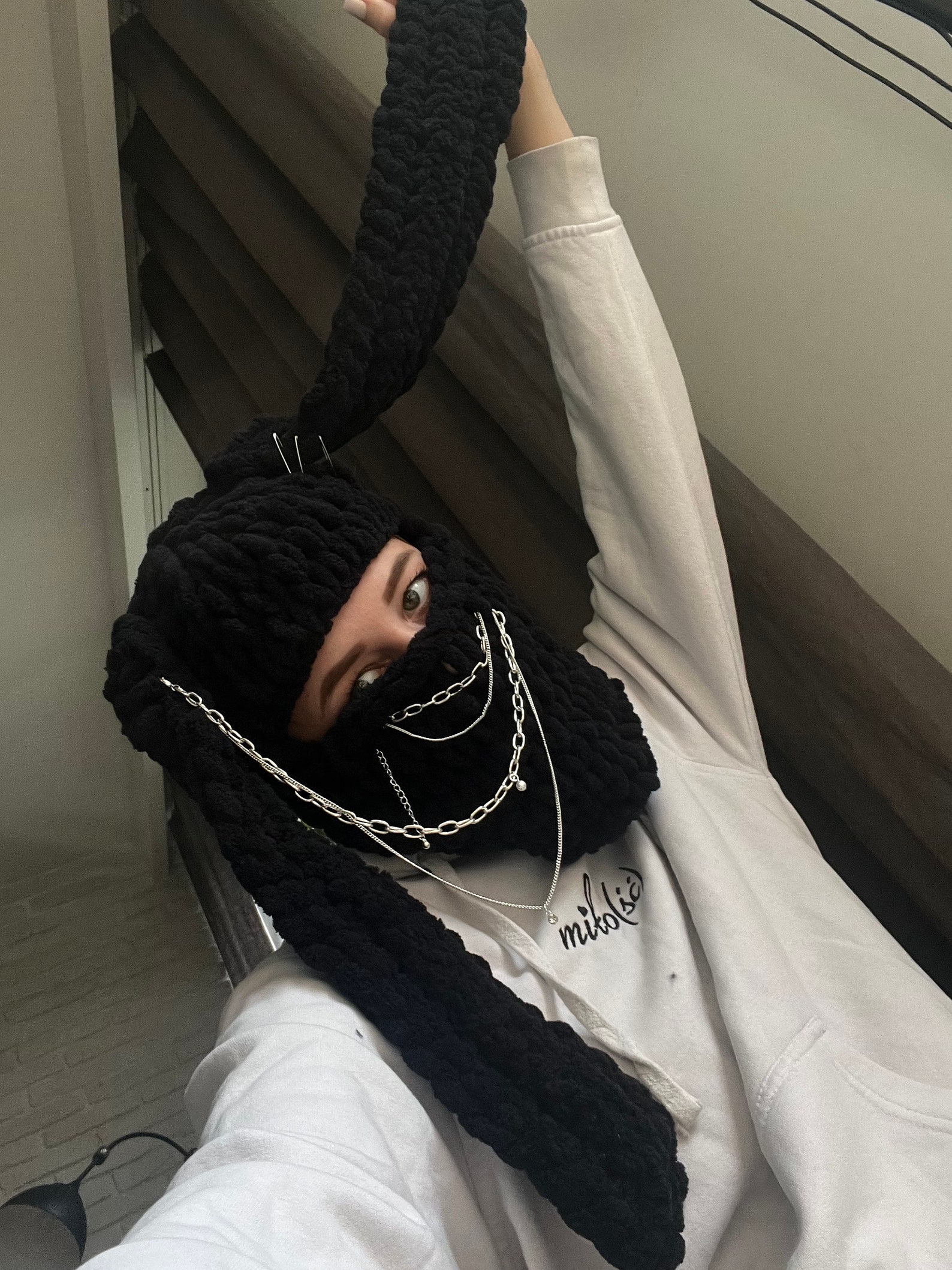 Balaclava Long Bunny Ears, Balaclava Mask, Balaclava Ear, Balaclava ...