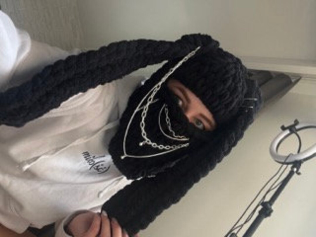 Balaclava Long Bunny Ears, Balaclava Mask, Balaclava Ear, Balaclava ...