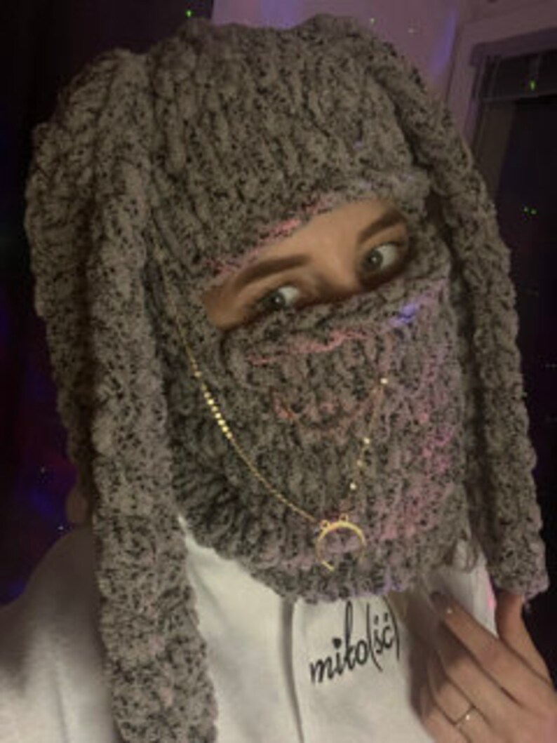 Balaclava Long Bunny Ears, Balaclava Mask, Balaclava Ear, Balaclava ...