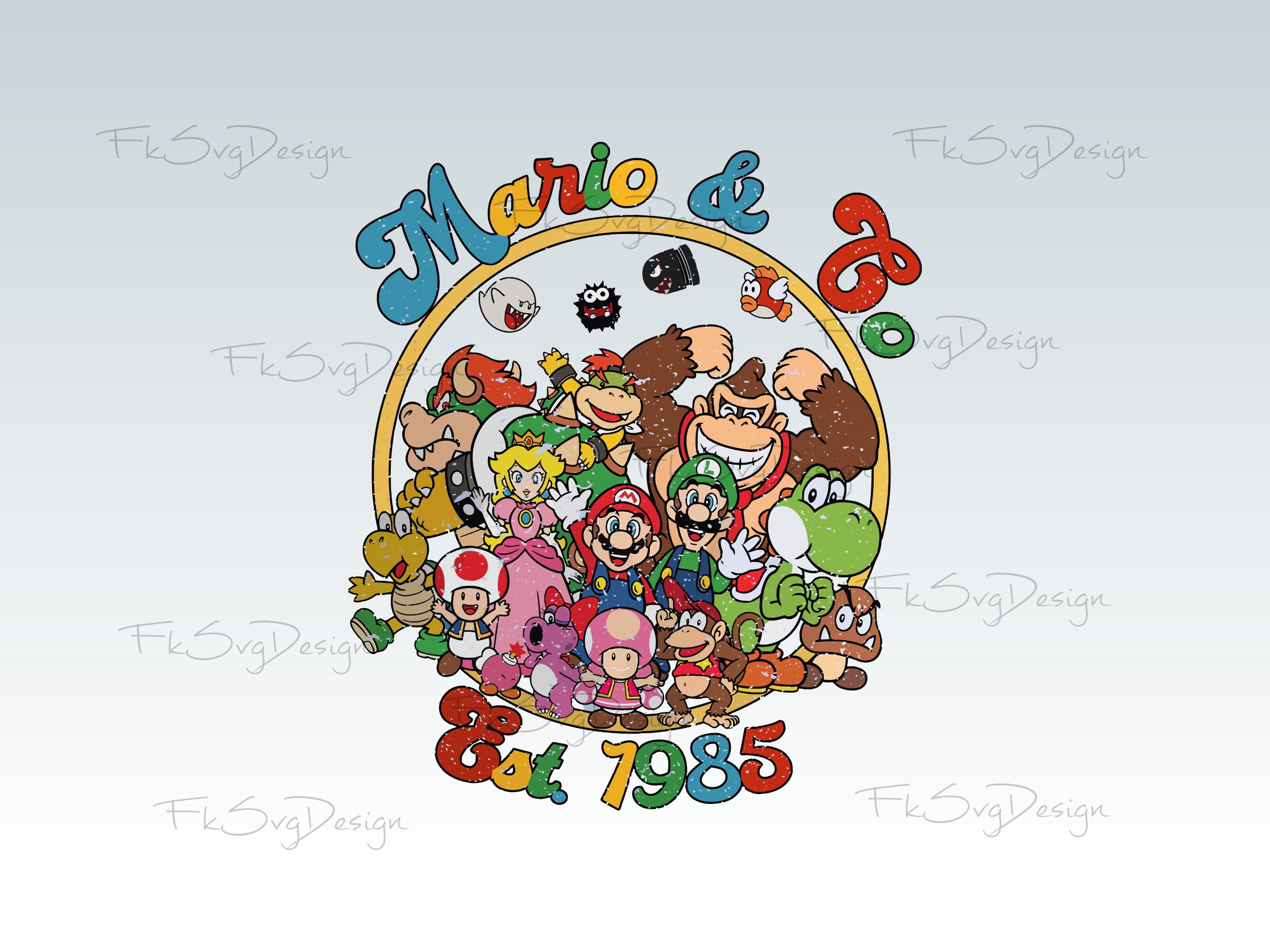 62 Design Mega Bundle Mario, Super Mario Png Bundle, Super Mario Bros ...