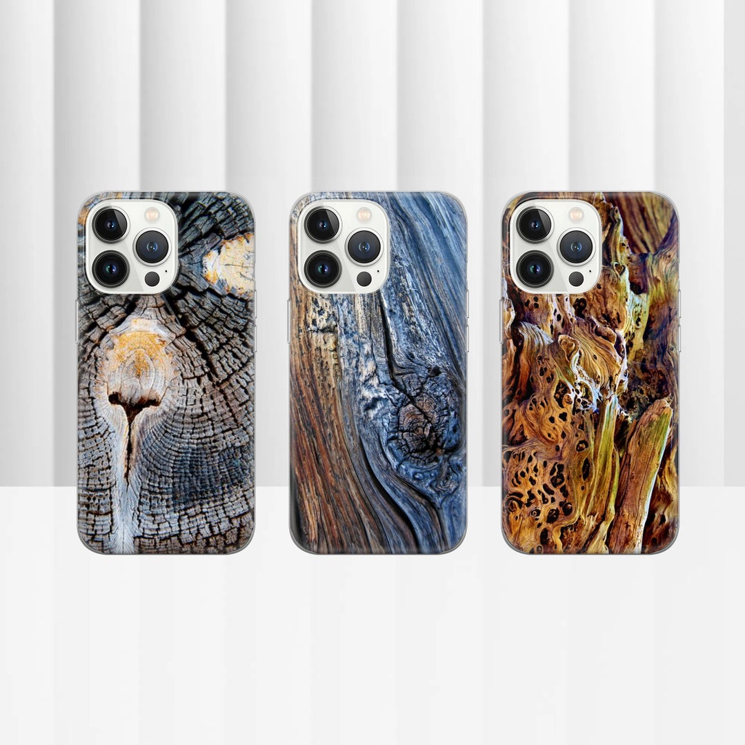 Biodegradable Rustic Wood Natural Pattern Phone Case Rustic Wood Cover ...