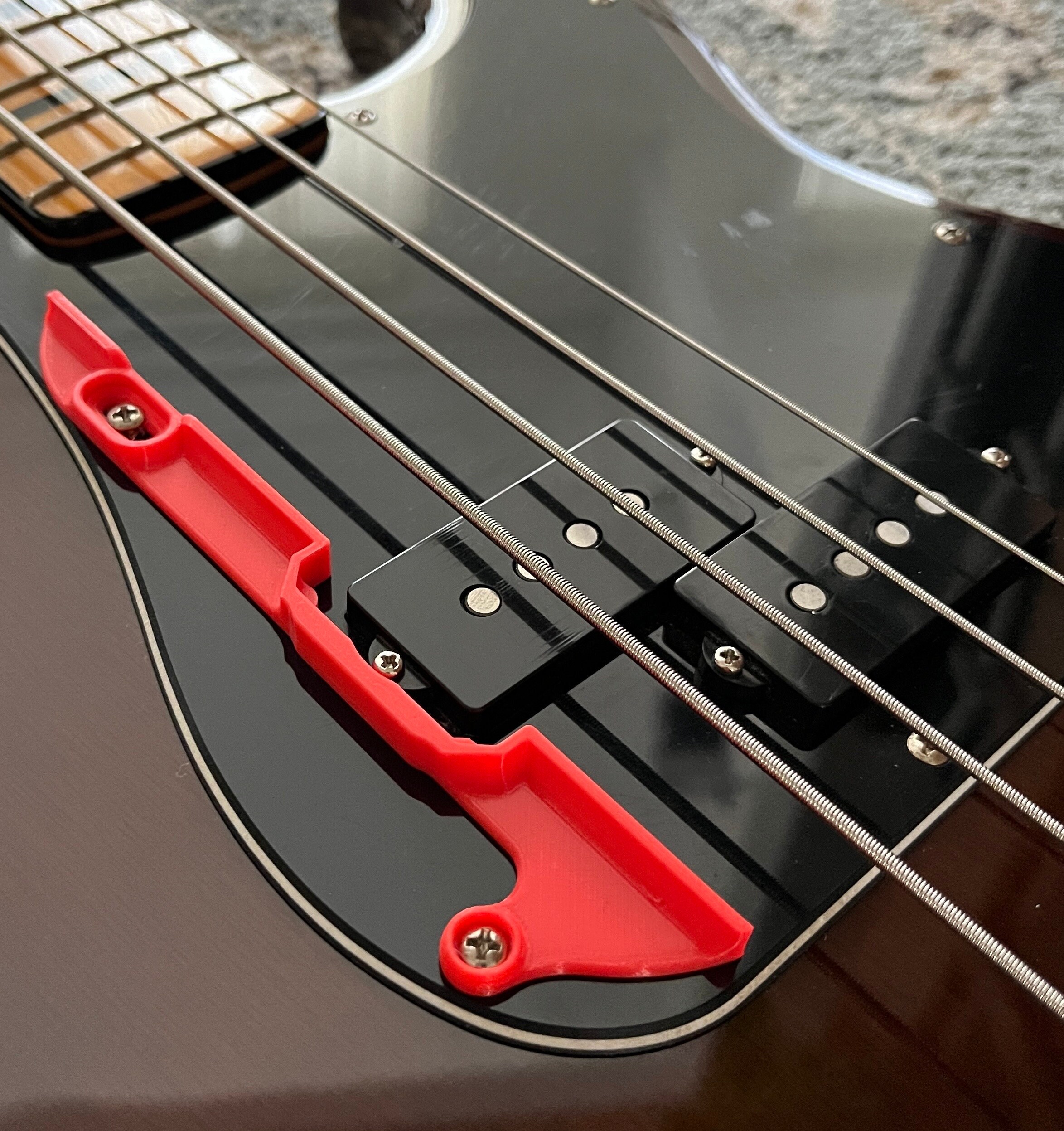 The ''pickup Eater'' Precision Bass Thumb Rest V2.0 - Etsy
