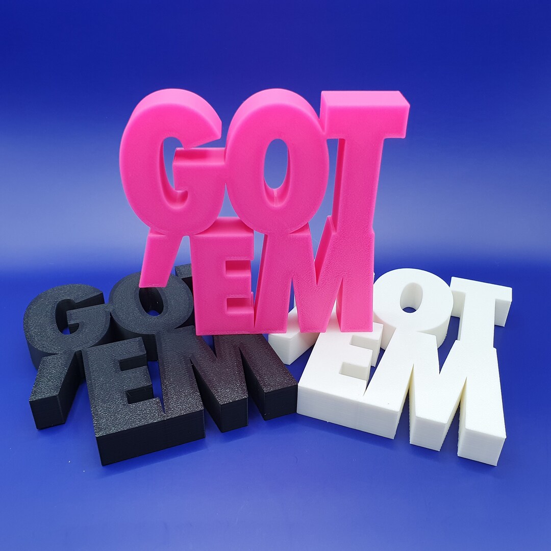Got' Em Sneaker Head 3d Printed Sign / Trainer Sign / Sneackers - Etsy