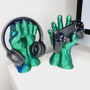 Gaming Controller Headphone Hulk Hand Stand - Gaming Controller Holder ...