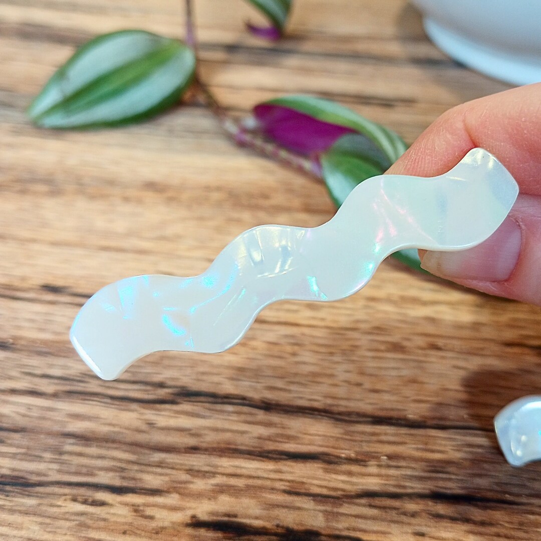 Hair Clip Iridescent Hair Clip for Hair Barette Claw Hair Clip Cute ...