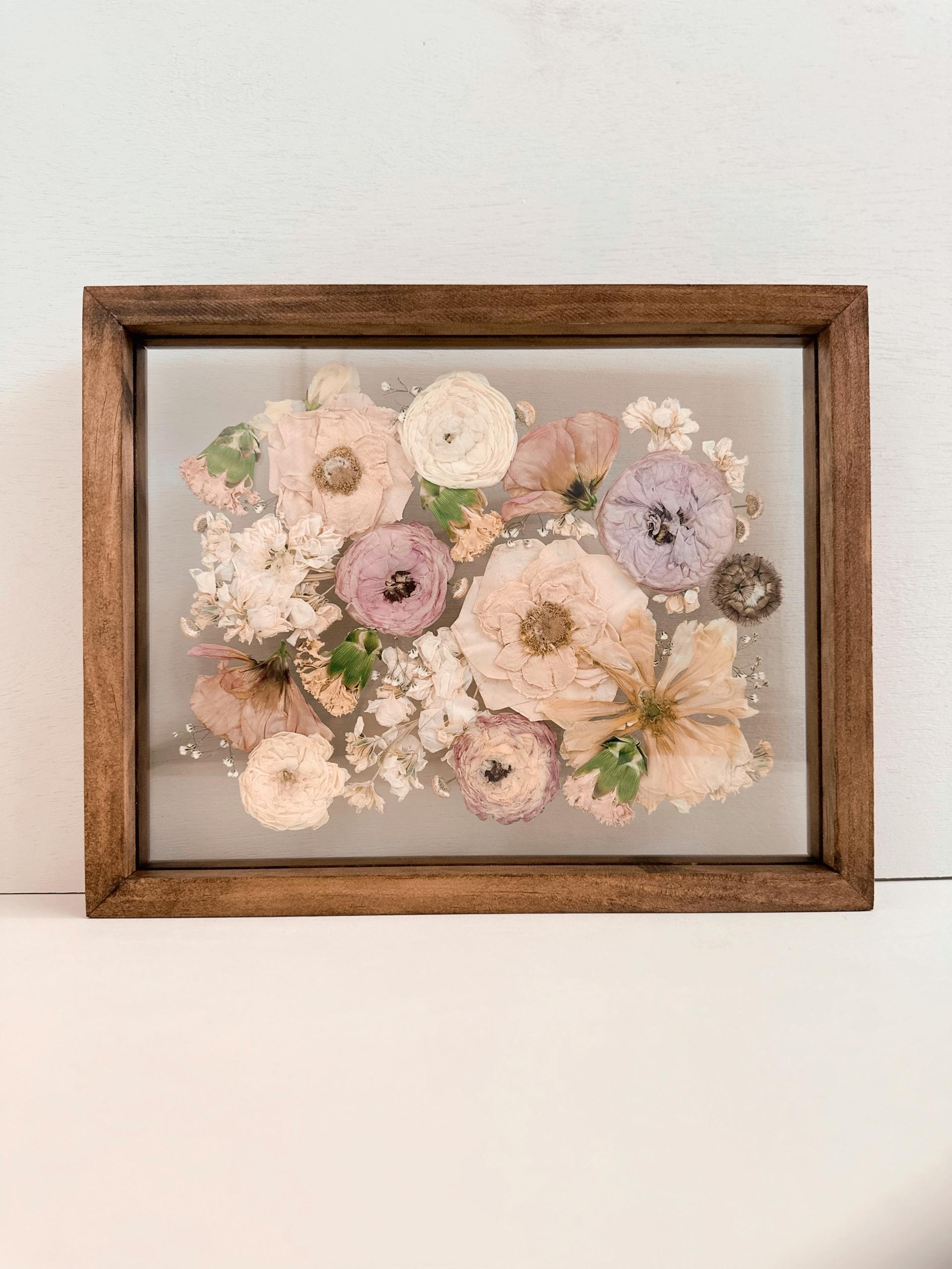 Custom Pressed Floral Frame - Etsy