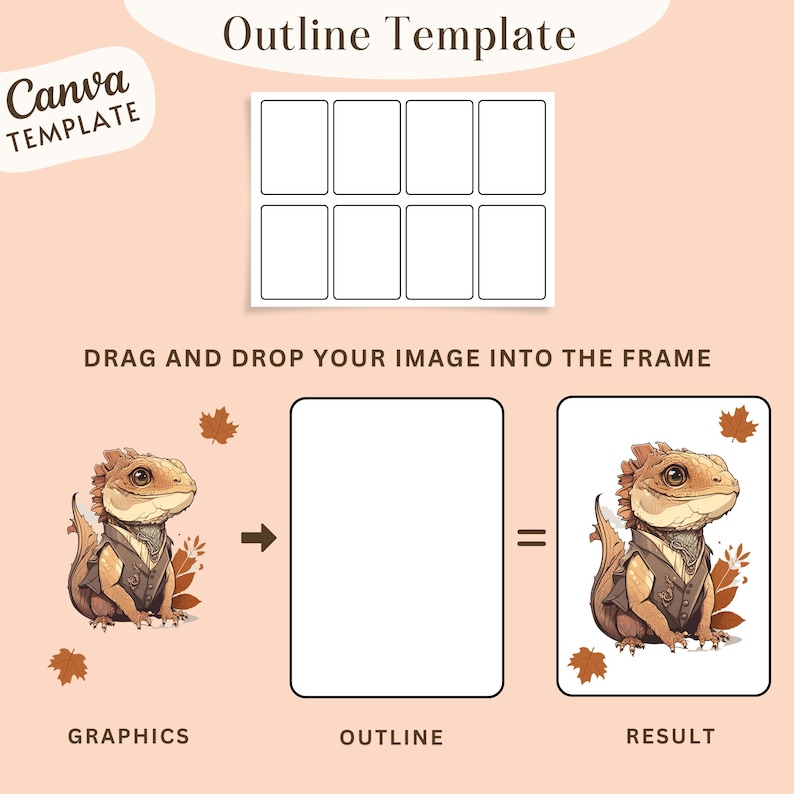 DIY Playing Card Template, Poker, Trading, Affirmation Card (canva ...