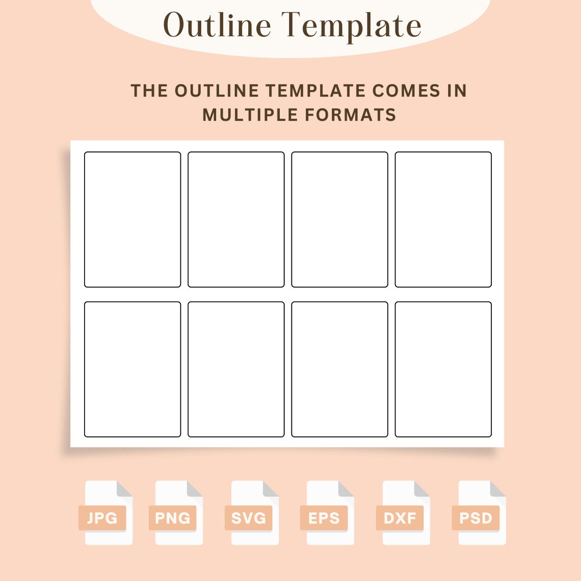 DIY Playing Card Template: Printable Poker, Affirmation, Trading Cards ...