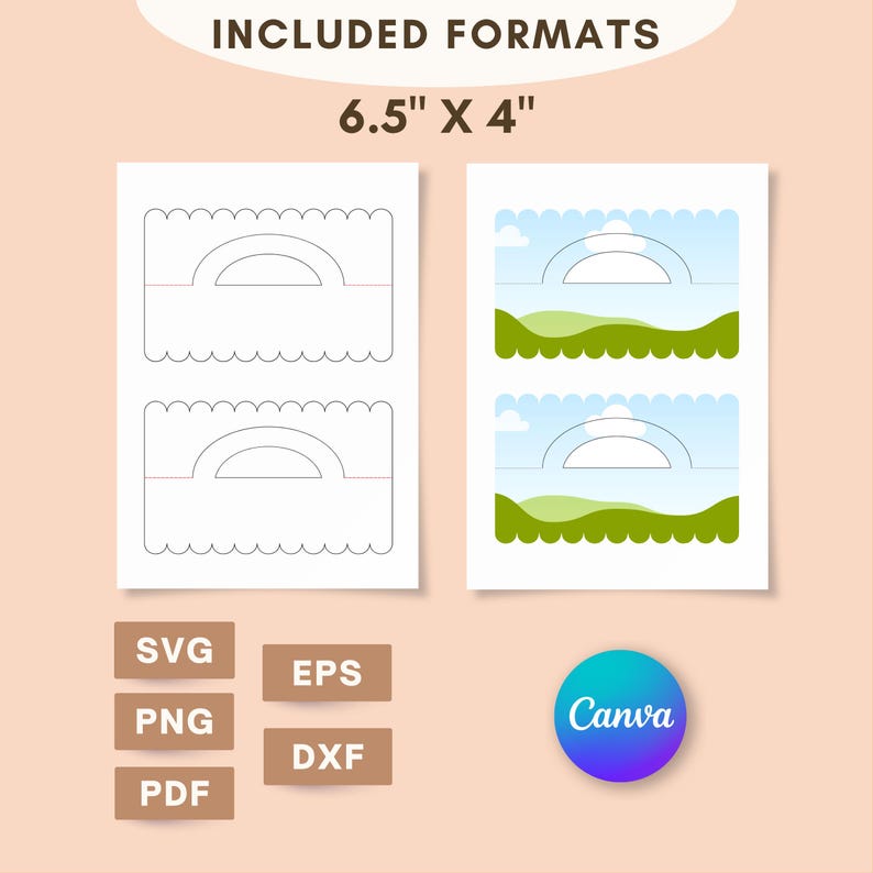 Treat Bag With Handle Template, Party Favor Label, Customizable ...