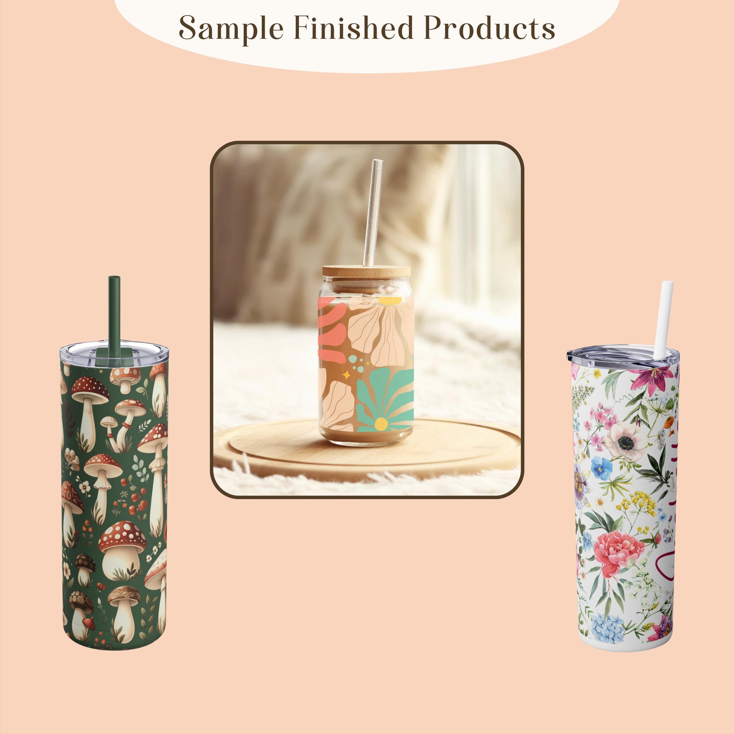 Tumbler Template Bundle, Canva Editable Template for Sublimation ...
