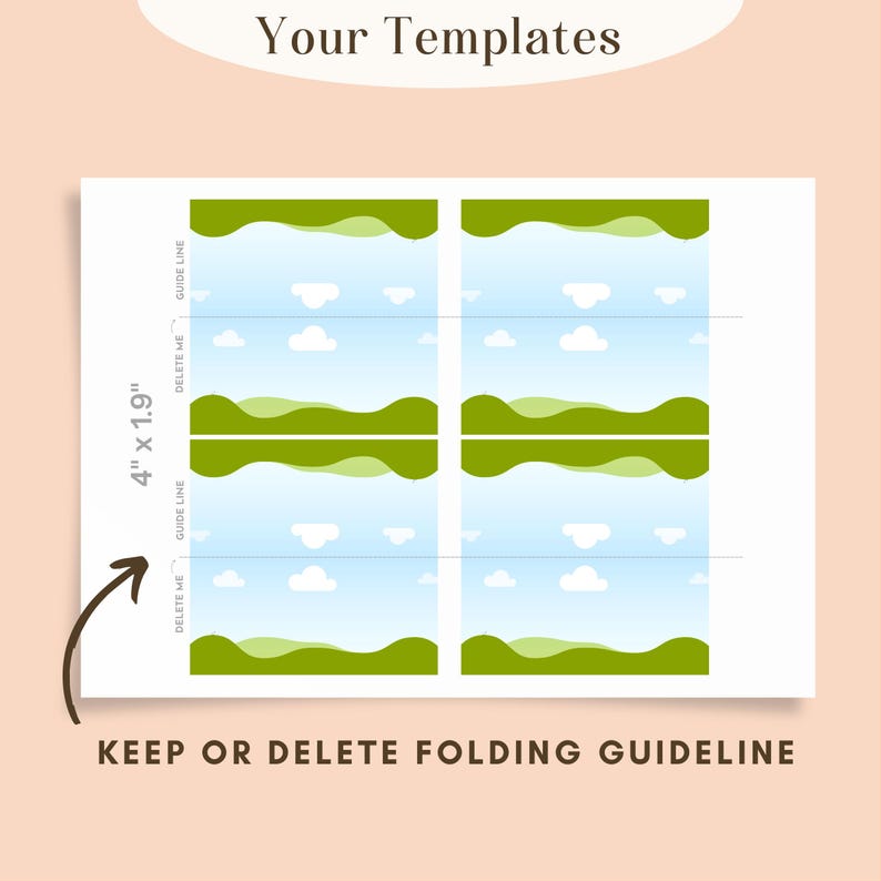 Treat Bag Toppers Template Bundle, Party Favor Label, Canva (digital ...