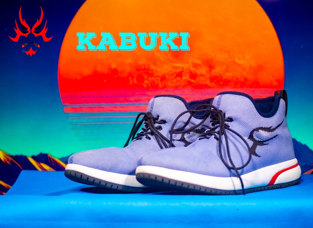 Kabuki : Eco-friendly Sneakers / Shoes From Japan Black Red Blue Water ...