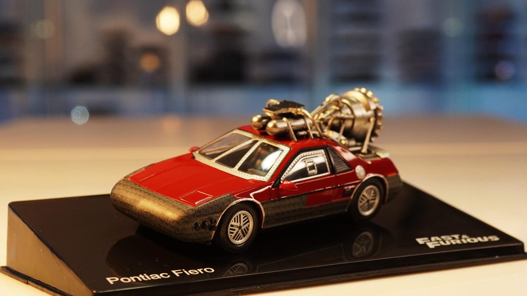 1984 Pontiac Fiero "fast & Furious" - Deagostini 1/43 - Etsy