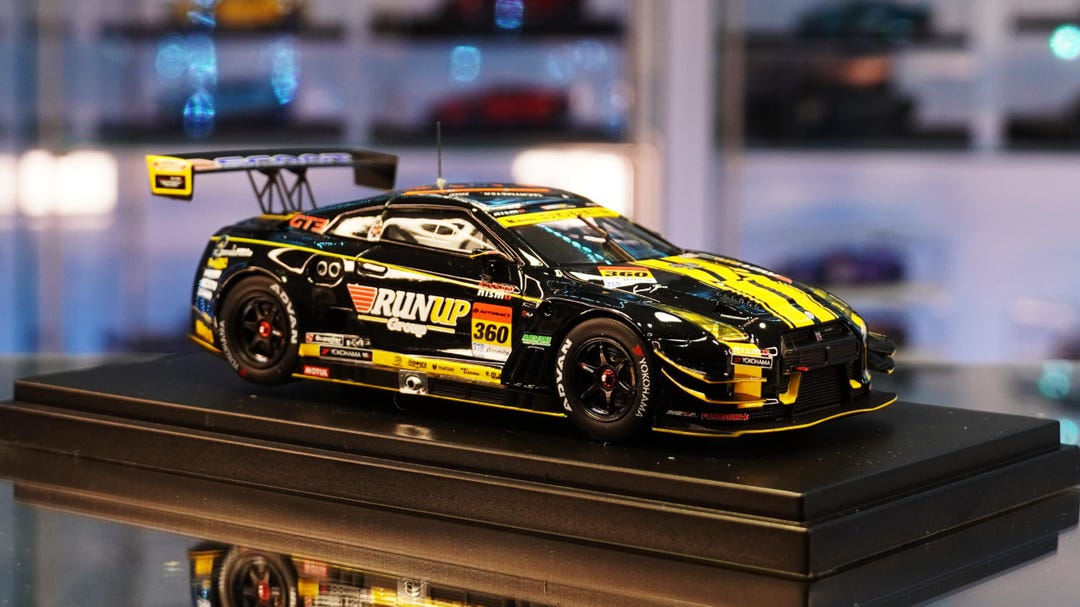 Nissan GT-R Super GT300 RUNUP - Ebbro 1/43 - Etsy