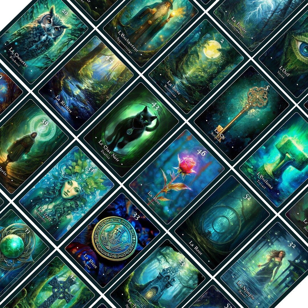 L'Oracle de la Forêt de Gaïa - Etsy France