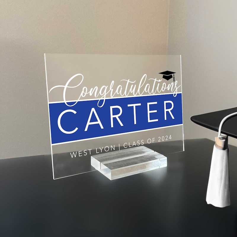 Acrylic Table Sign - Etsy