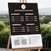 Vendor Price List & Scan to Pay Sign, Vendor Pricing Signs, Local ...
