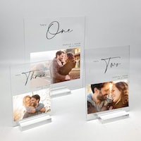 Acrylic Table Number - Etsy