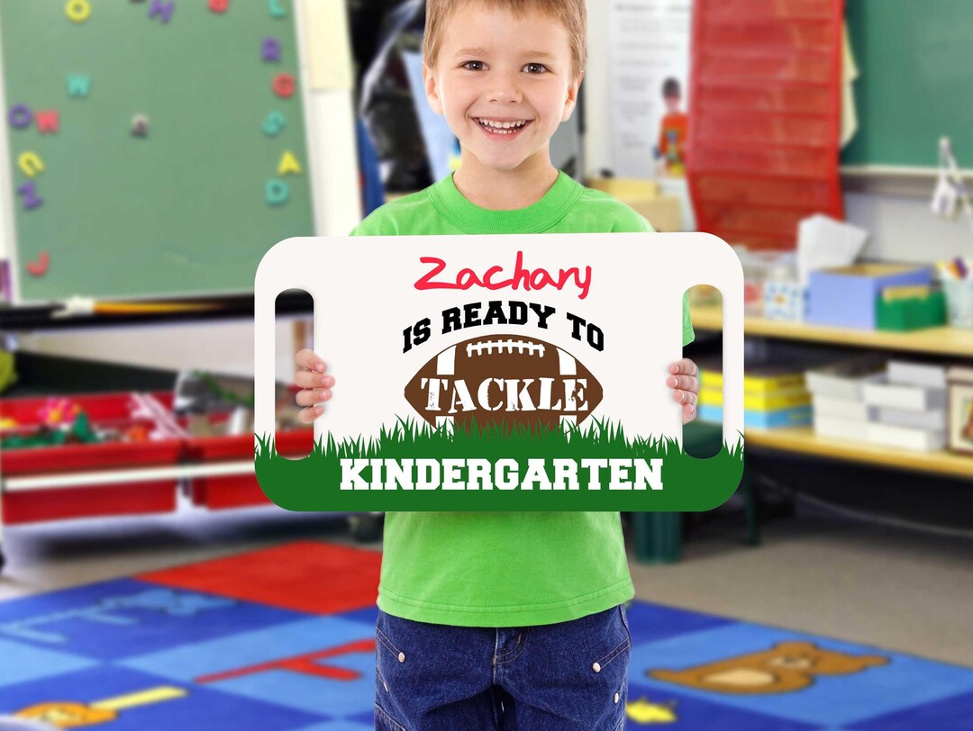 First Day of School Acrylic Sign ALL GRADES Available, Fill-in Name ...