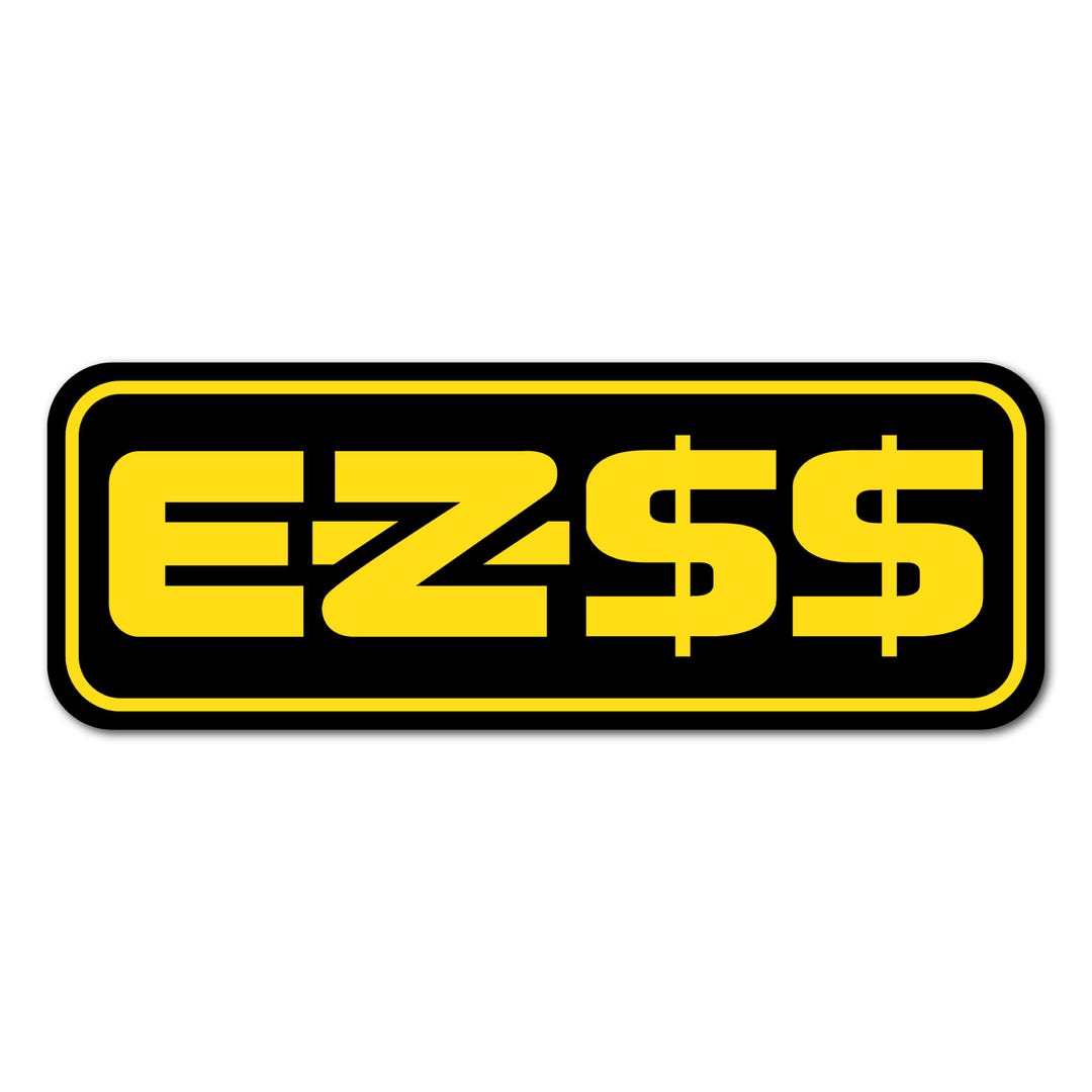 EZ-GO RXV Golf Cart Name Plate - Easy Money Design - Replacement Decal ...