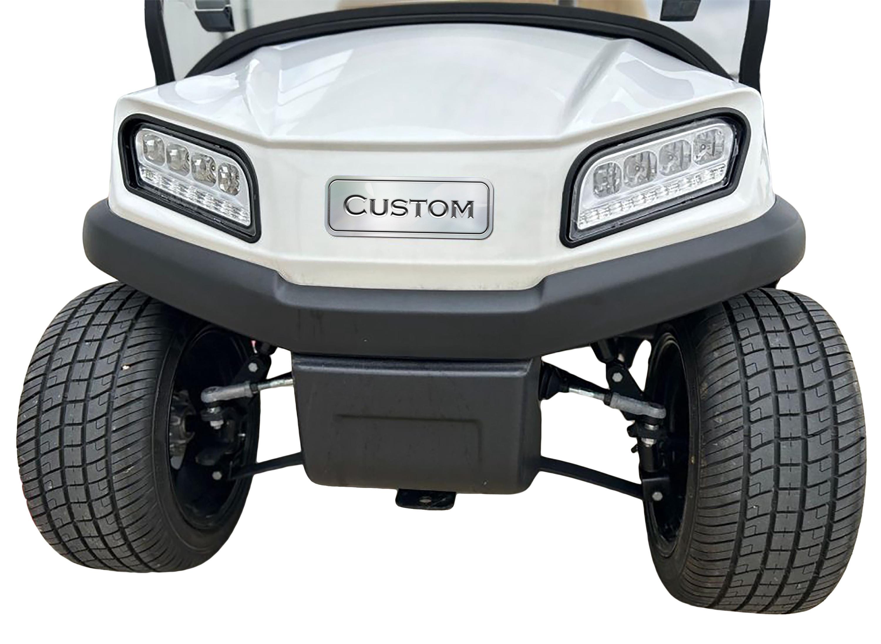 Custom Name Plate for Club Car Golf Cart, Multiple Sizes Fit Tempo ...