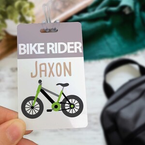 Custom Kids Backpack Tag: School Transportation ID - Etsy
