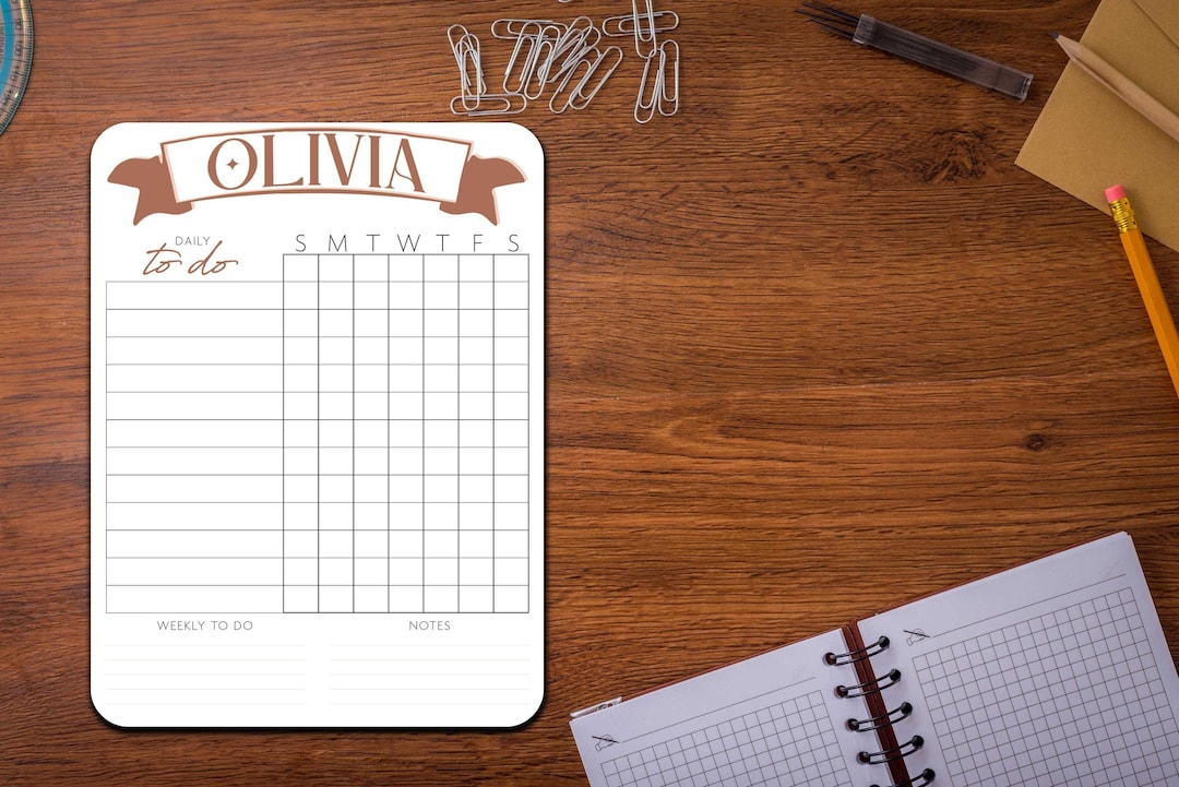 Customizable Kids Chore Chart: Weekly Planner Whiteboard - Etsy