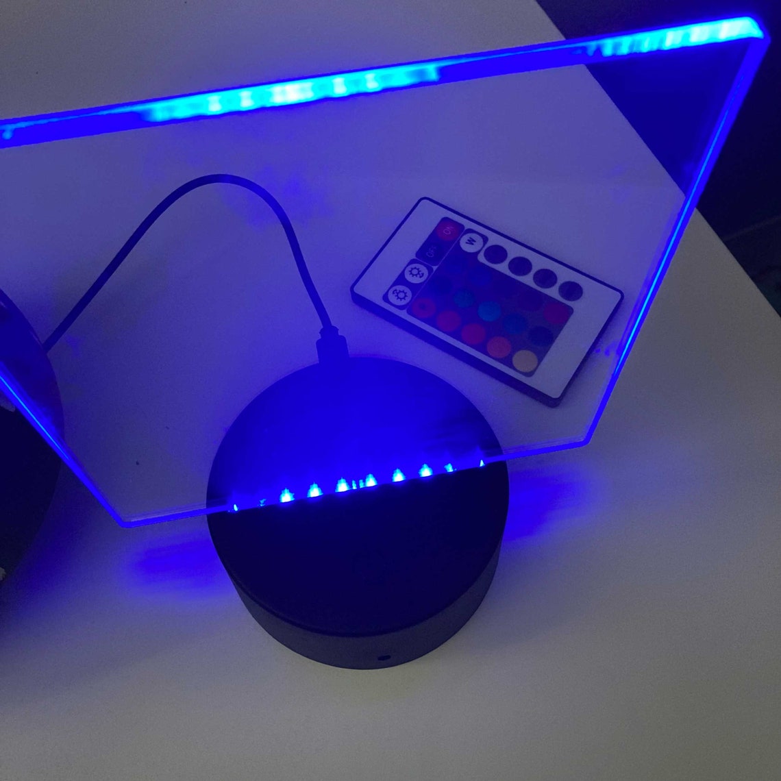 Customizable Acrylic LED Light - Etsy
