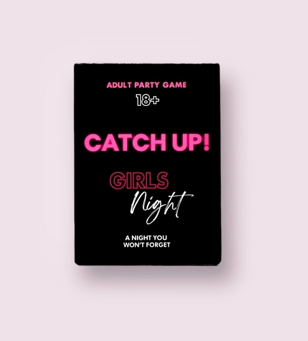 Girls Night in Card Game, Catch Up! Card Game for Girls, Best Friends ...