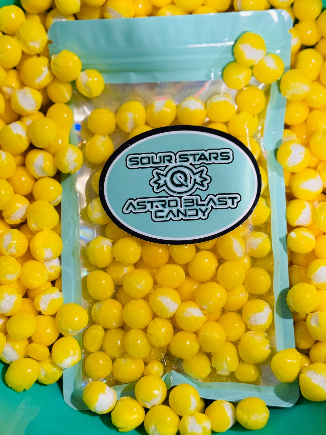 Astro Blast Candy Sour Stars - Sweet and Tangy Bonbons - Etsy