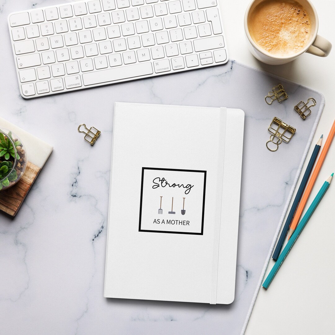 Strong as a Mother Notebook, Mothers Day Gift, Gardening Journal ...