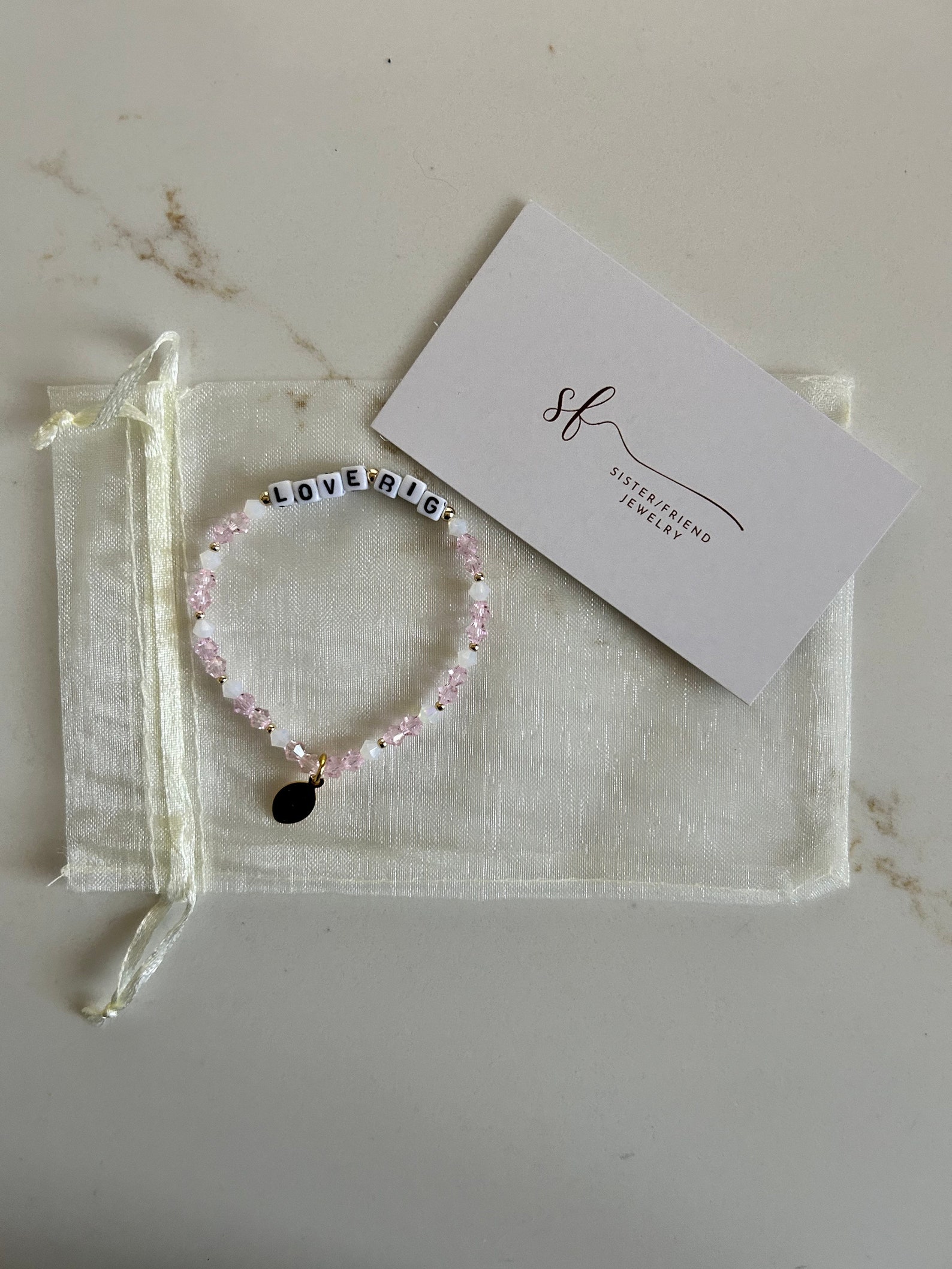 LOVE BIG Friendship Bracelet, S?M - Etsy