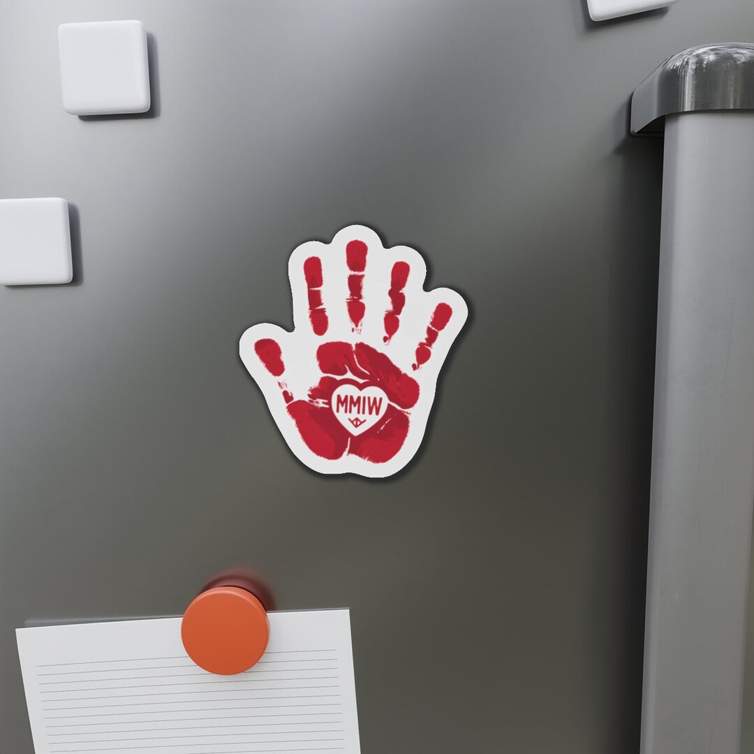 MMIW Red Hand Magnet: Indigenous Women Awareness - No More Stolen ...