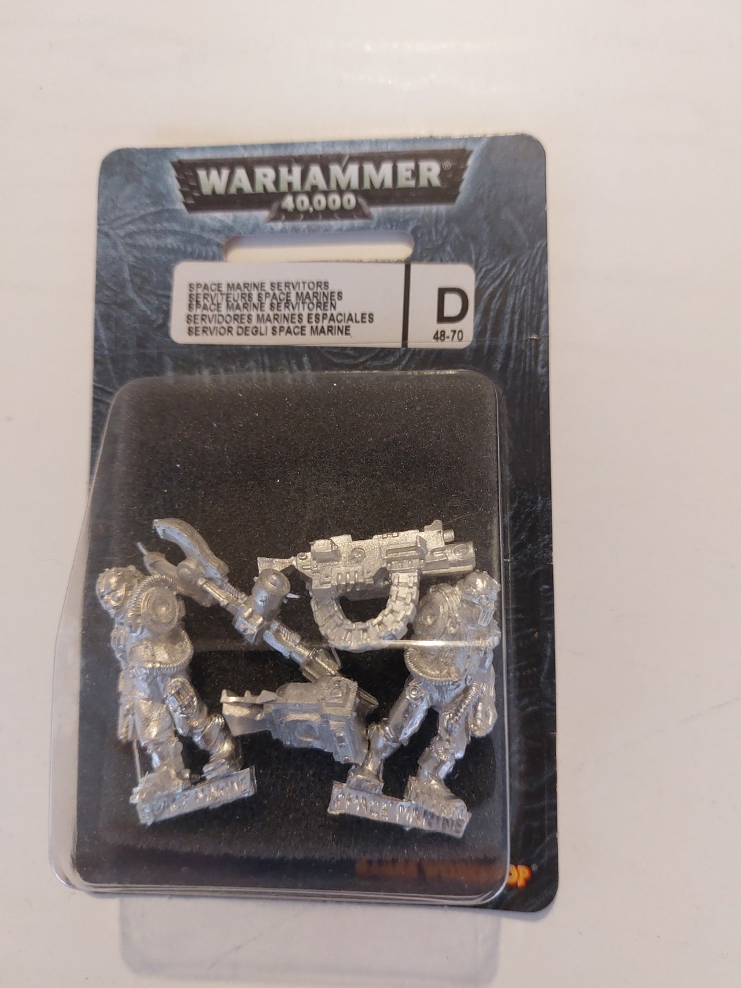 Warhammer 40k Space Marine Servitors New 2004 - Etsy