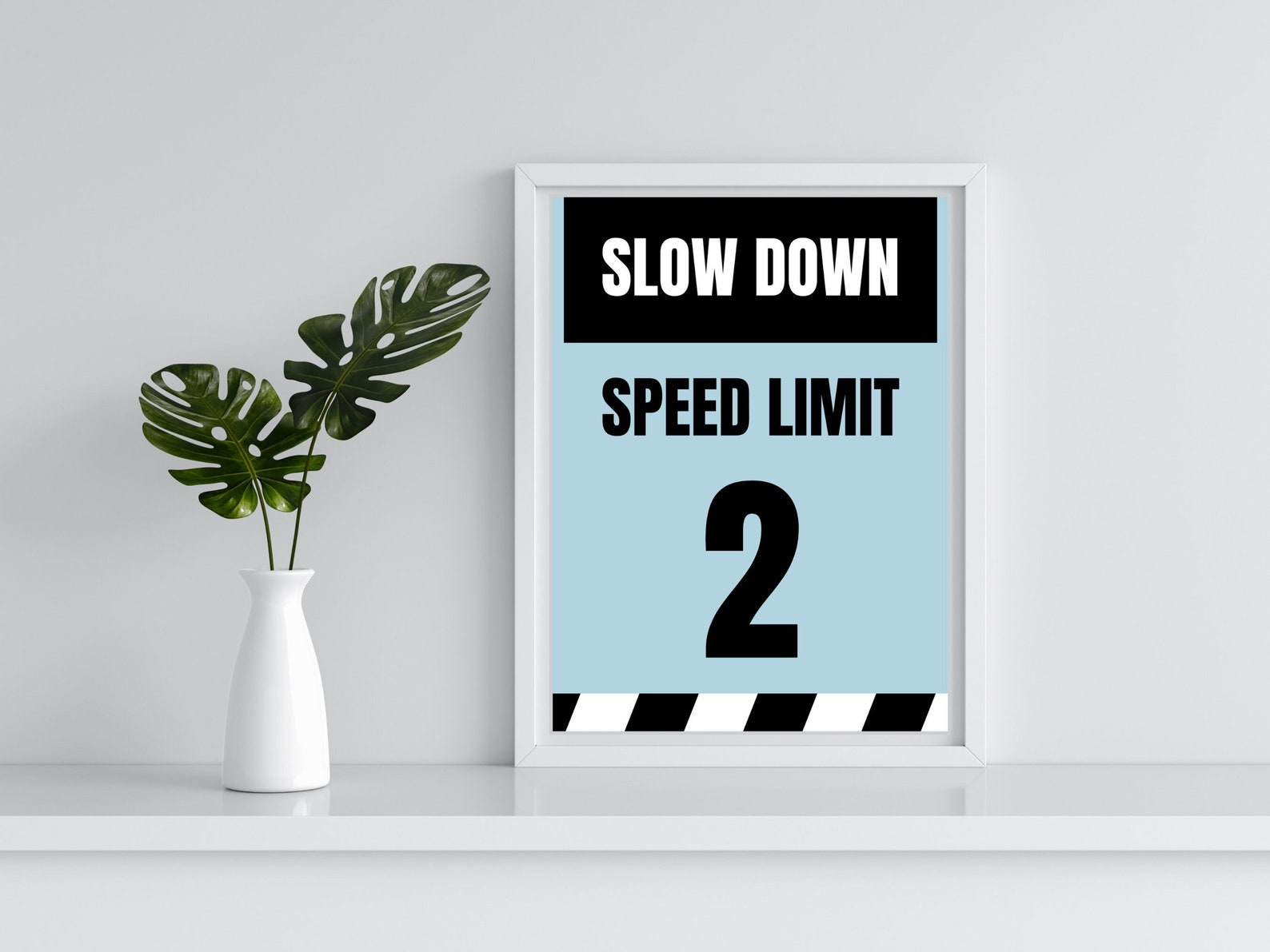 Speed Limit Birthday Age Sign Any Age Evite Pick Your Speed Road Signs ...