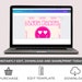 Preppy Girl Bday Invitations, Hot Pink Party Bday Printable Invite ...