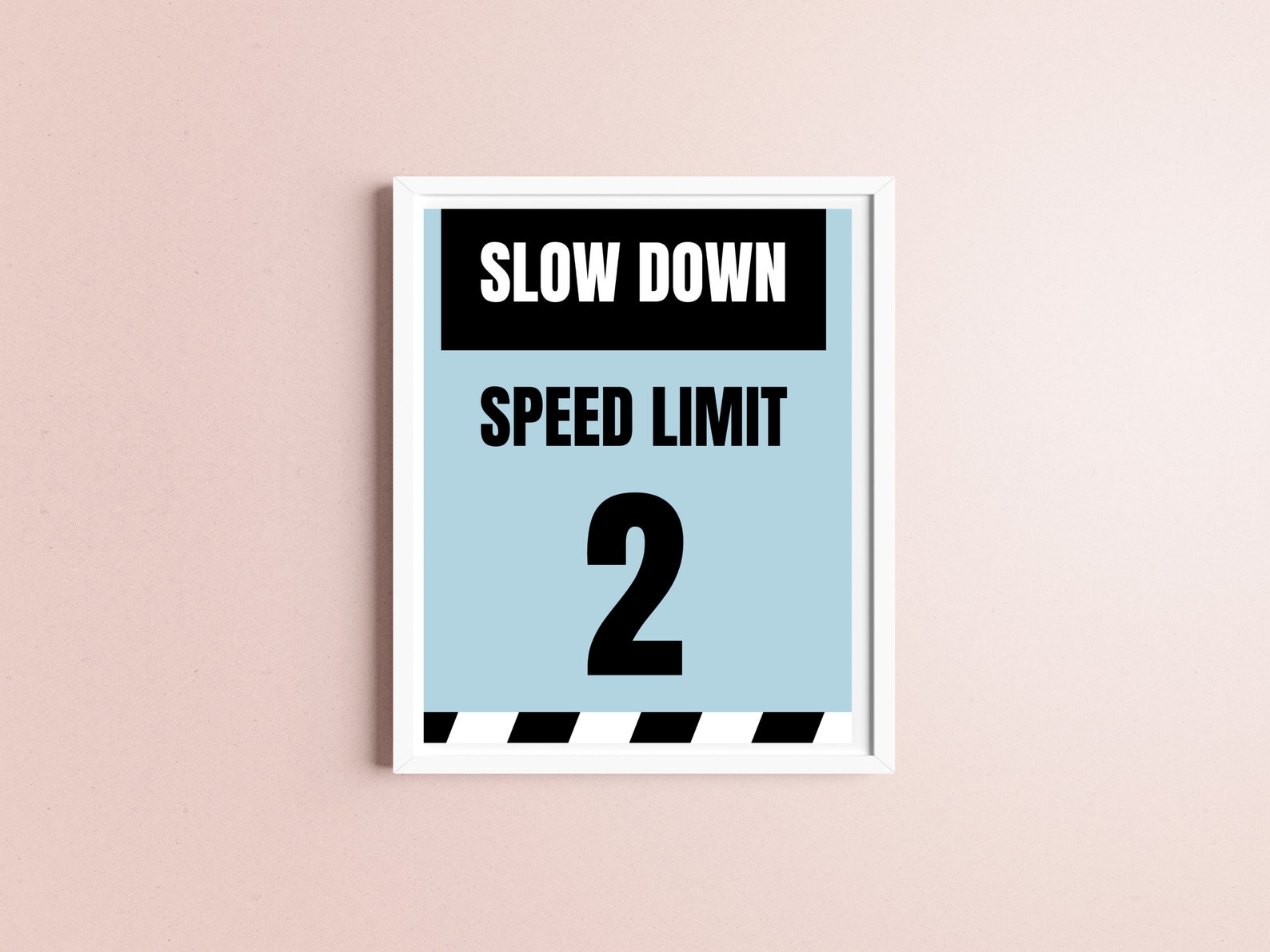 Speed Limit Birthday Age Sign Any Age Evite Pick Your Speed Road Signs ...