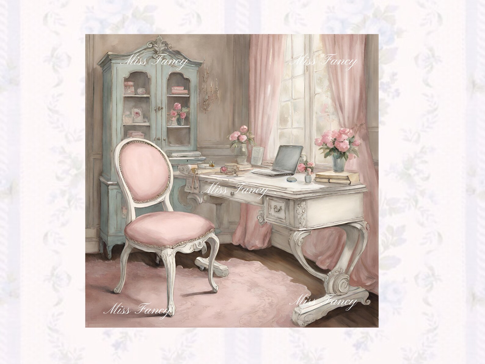 Blush & Baby Blue Coquette Bundle| Soft Girl Digital Download ...