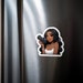 Black Woman Photographer Vlogger Sticker, Creative Content Creator ...