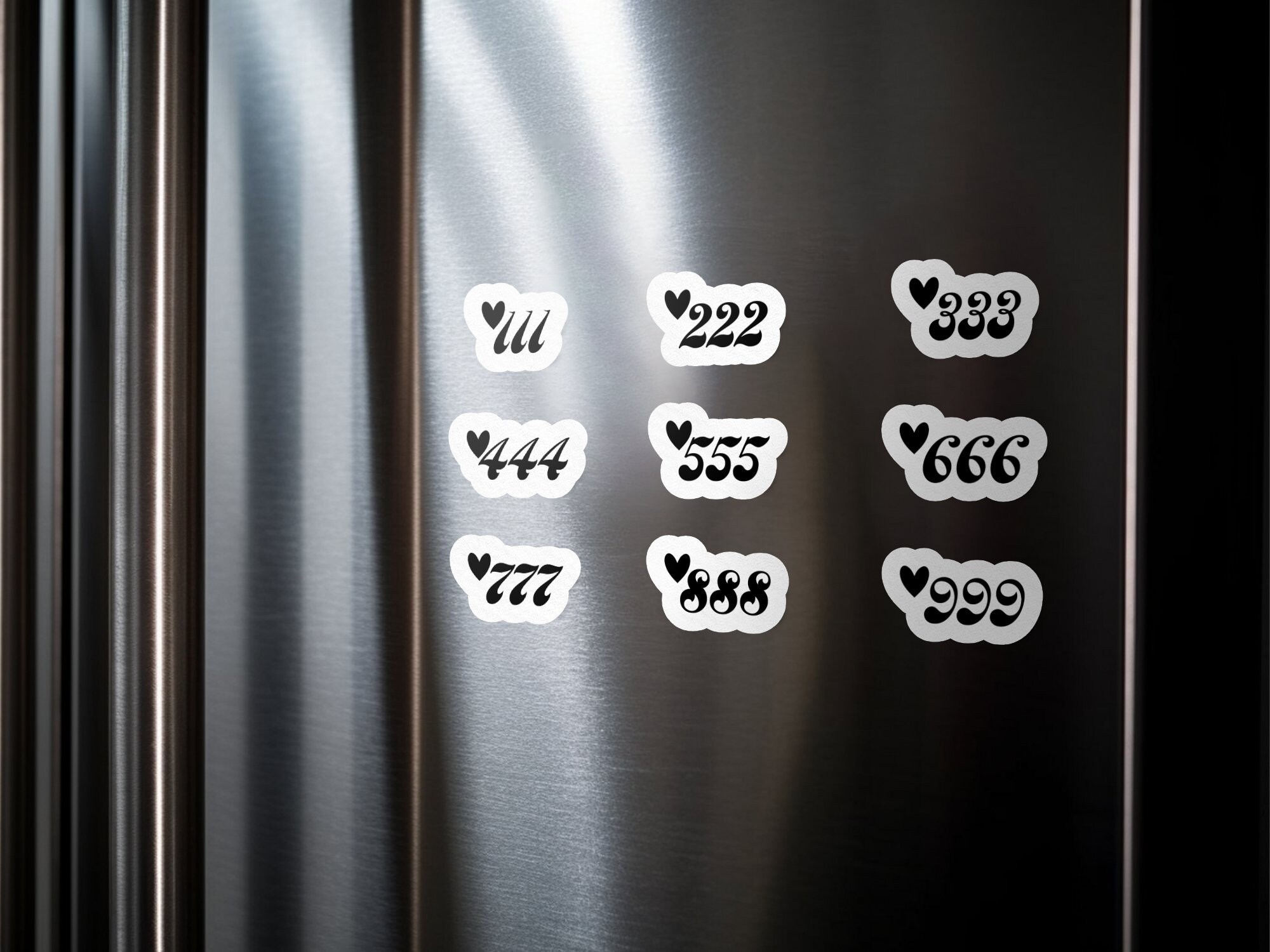 Sacred Angel Numbers Stickers: Elevate Your Space With Divine Guidance ...