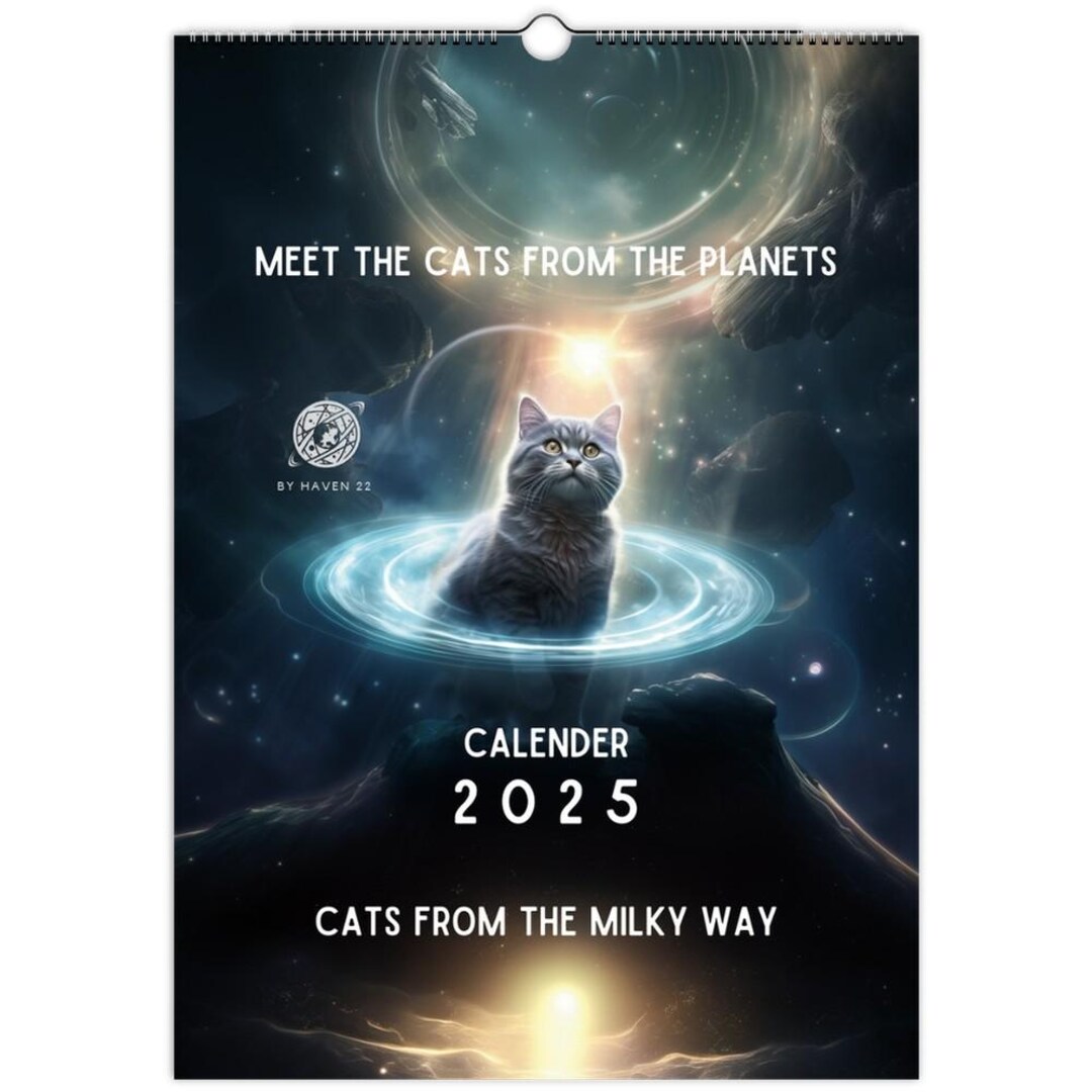 Meet the Cats From the Planets 2025 Calander - Etsy