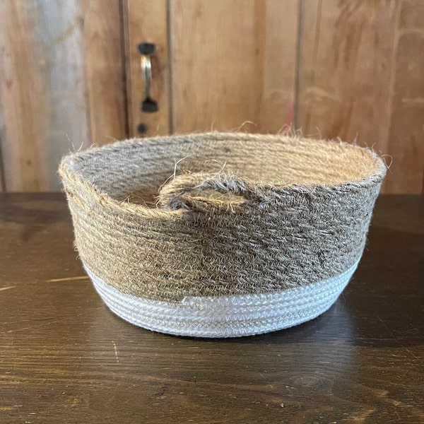 Handmade Rope Basket - Etsy