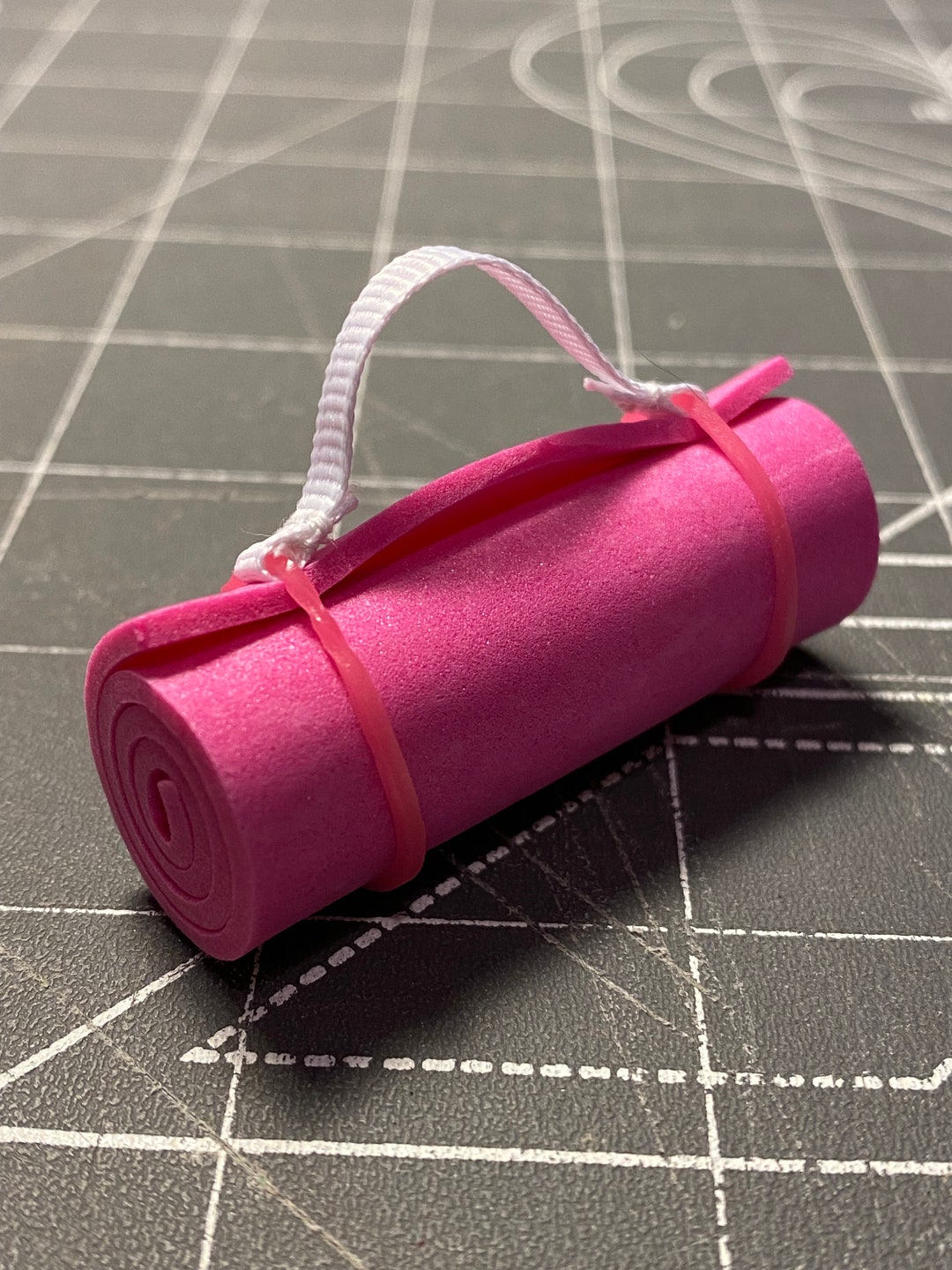 Handmade Yoga Mat Dollhouse Miniature - Etsy
