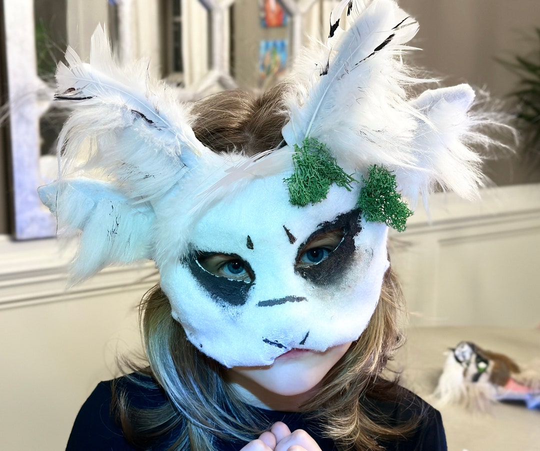 Four Eared Cat Mask !! - Etsy