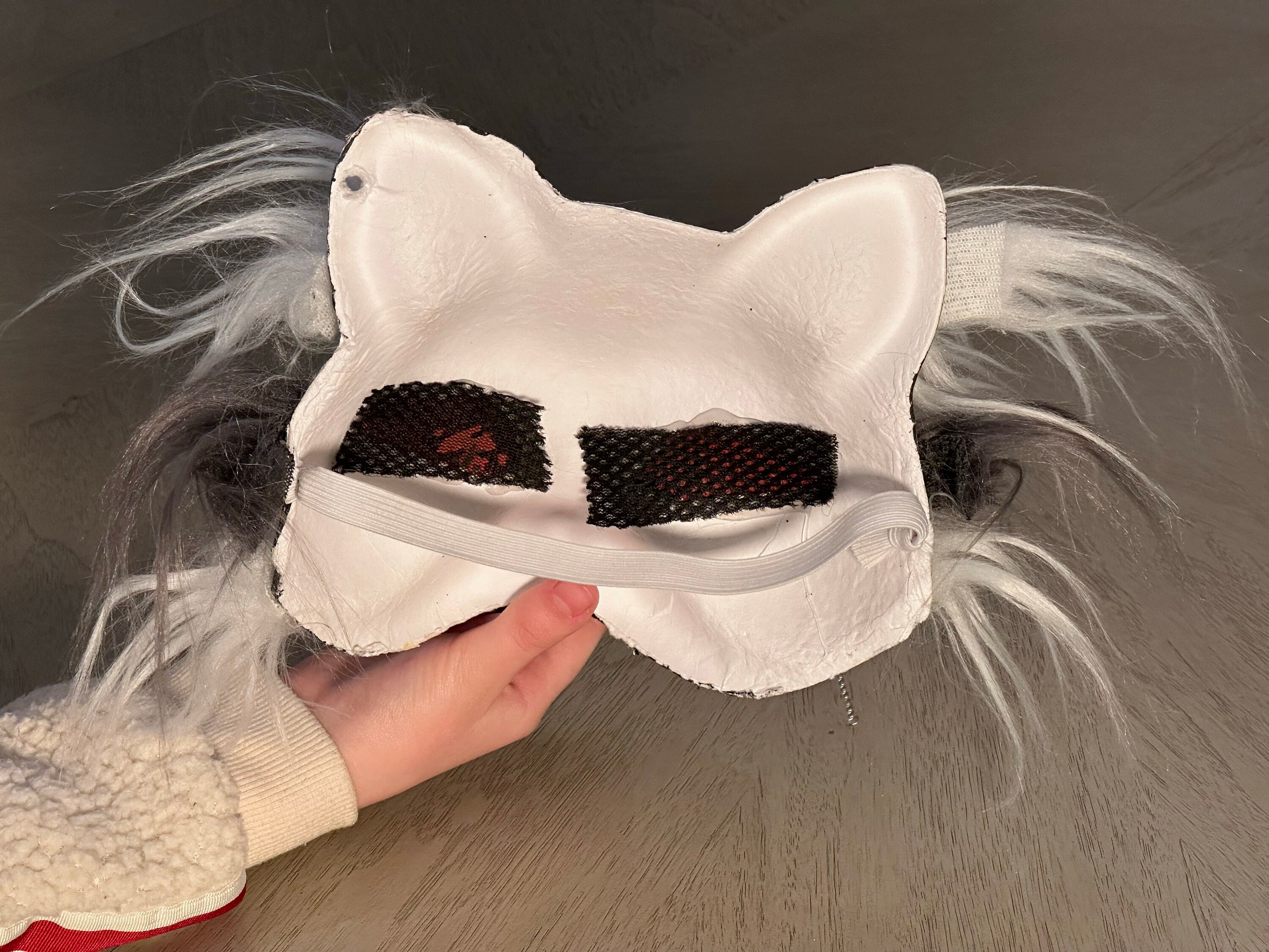Old Marble Fox Mask !! - Etsy