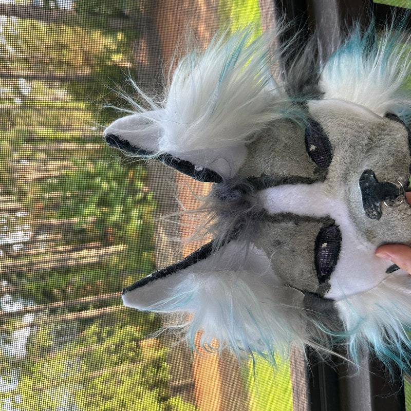 Therian Mask Marble Fox - Etsy