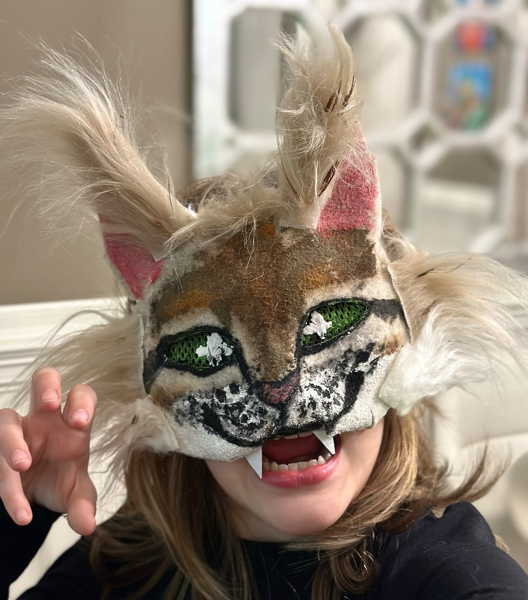 Sand Cat Therian Mask ! - Etsy