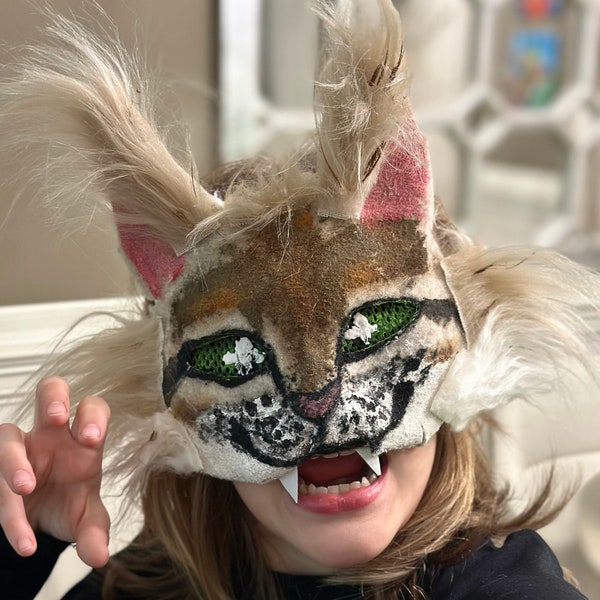 Bobcat Therian Mask - Etsy